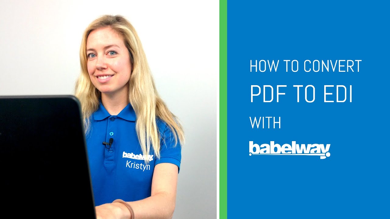 How to Convert PDF to EDI - YouTube