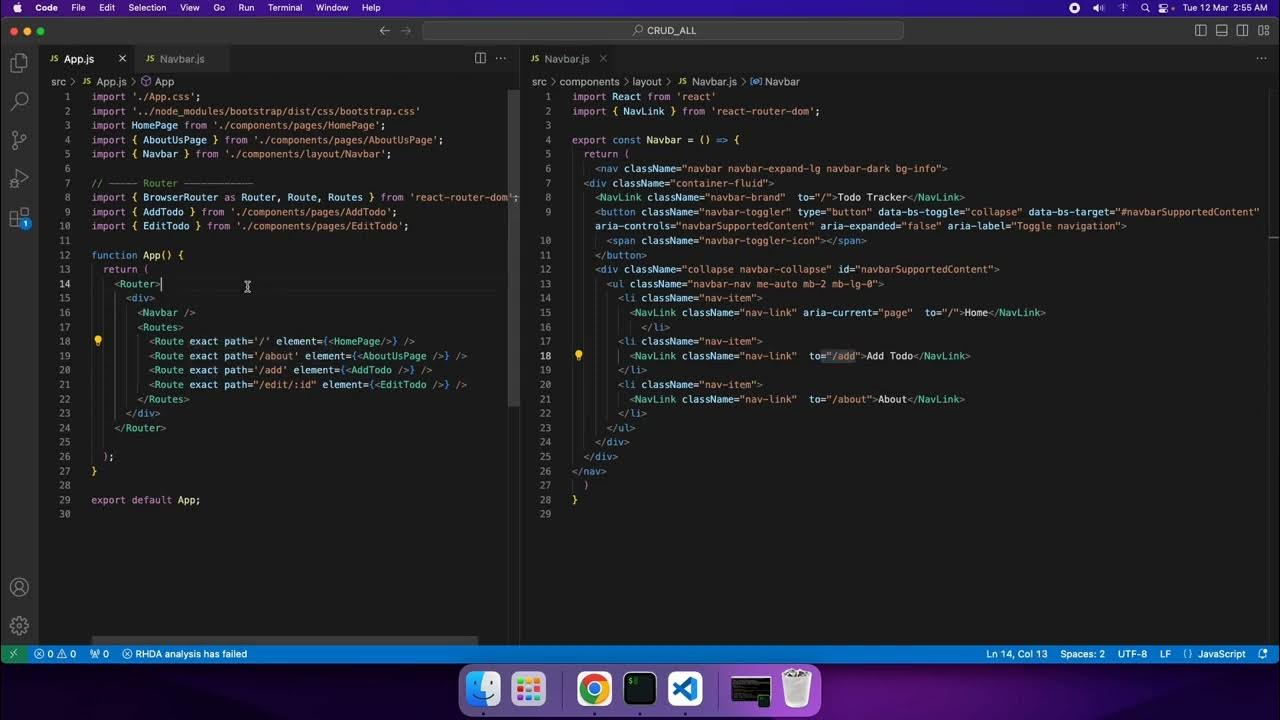 React Router DOM in ReactJS - YouTube