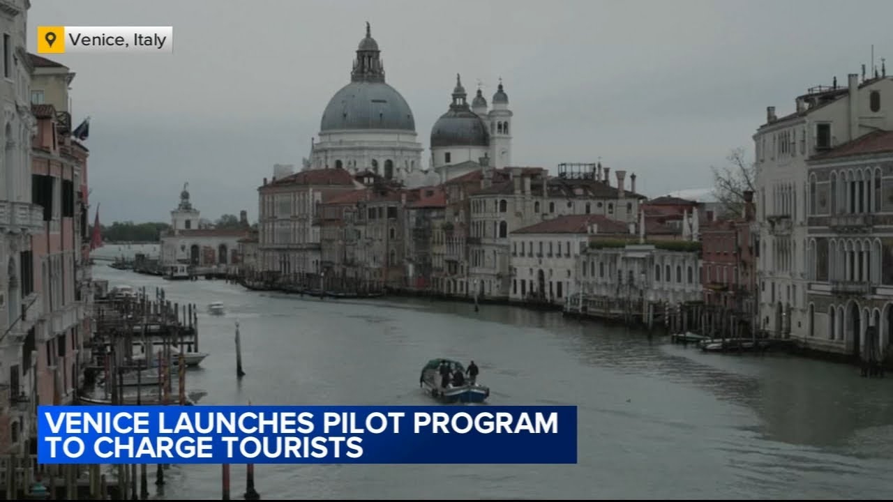 Venice tests a 5-euro entry fee for day-trippers as the city grapples ...