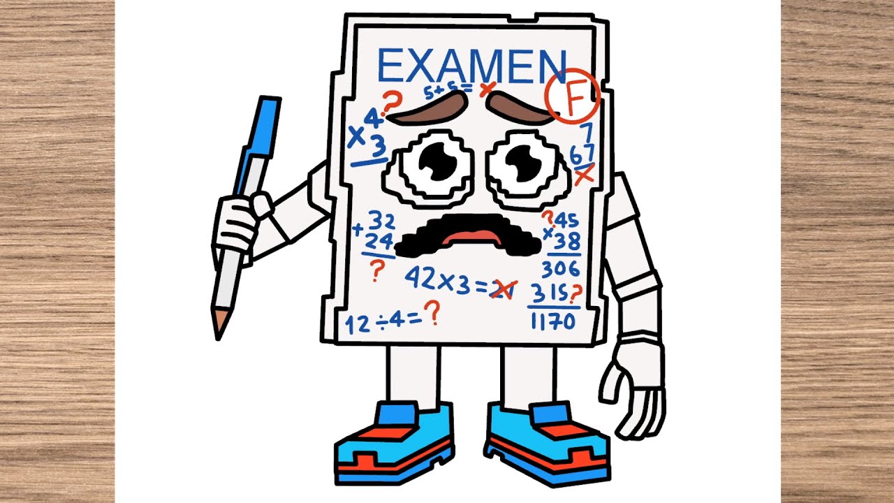 How to draw Noo My Examen - YouTube