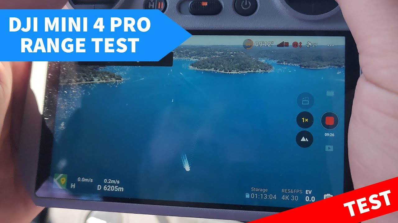 DJI Mini 4 Pro Range Test: What distance can it go? - YouTube
