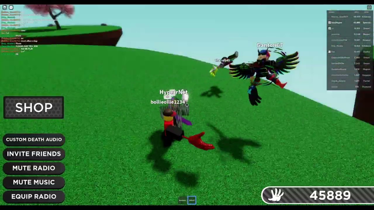 Using Spectator Glove, But I Can Actually Slap People Slap Battles ...