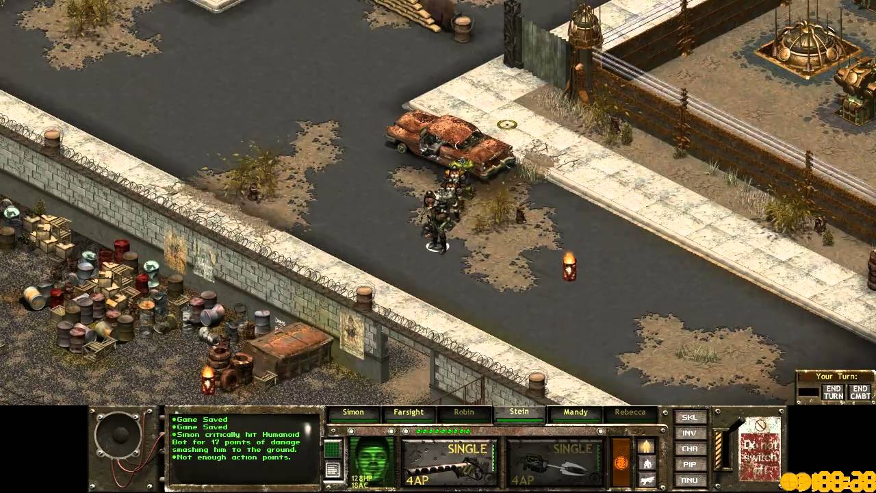 Fallout Tactics playthrough #84: Canyon City - YouTube