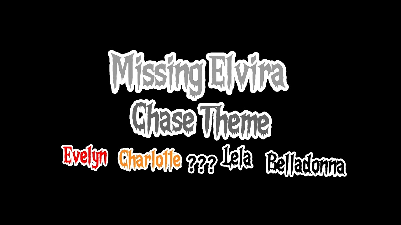 Roblox Missing Elvira Chase Theme - YouTube