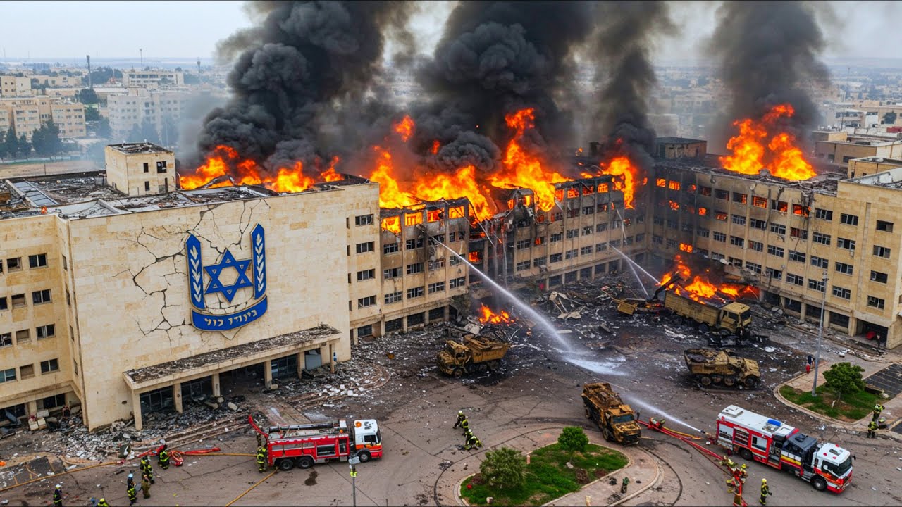 Serangan Terbaru Iran, Menghancurkan Markas Terbesar Israel di Tel Aviv ...