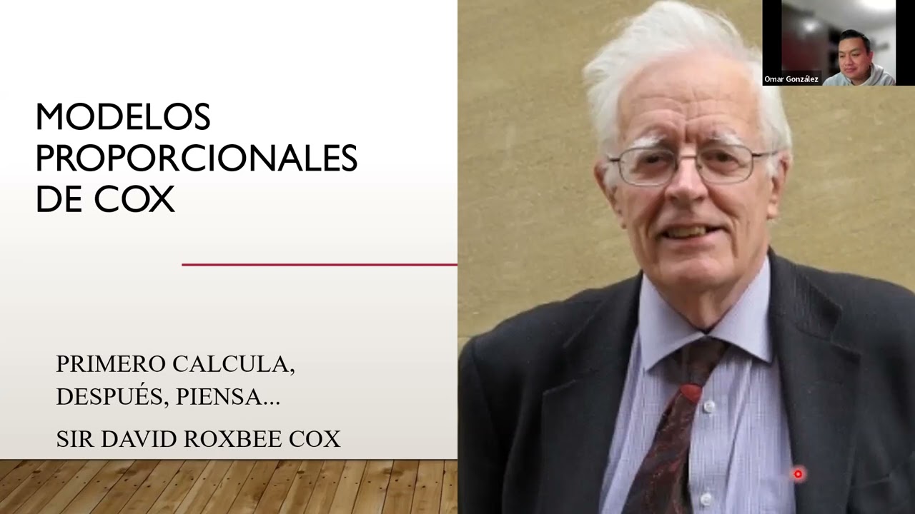 Doctorado: Fundamentos de los riesgos proporcionales de David Cox - YouTube