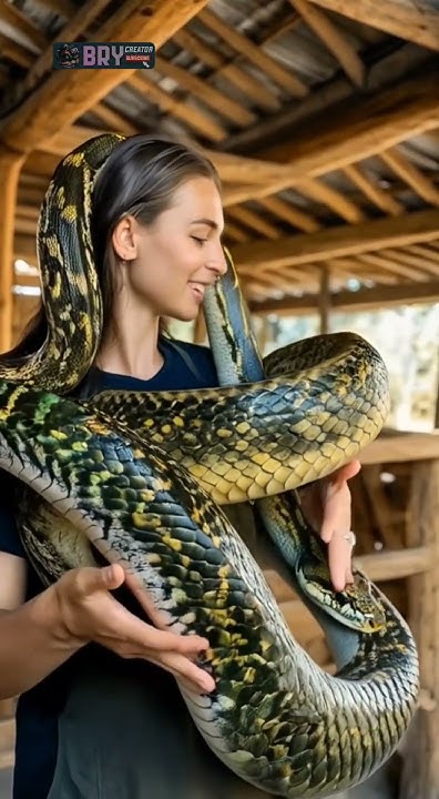 Big tame snake #pythonsnake #snake #shorts - YouTube