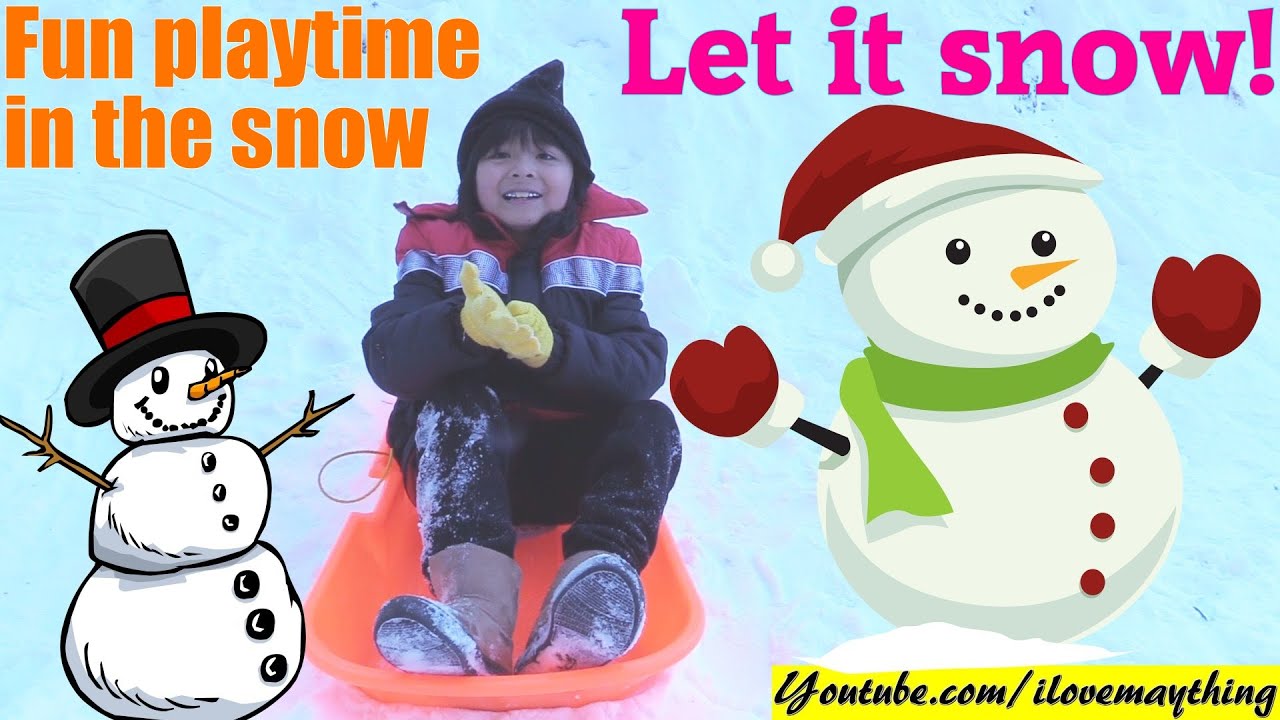 Dean Martin's Let It Snow. A Great Fun Playtime in the Snow! The Kids ...