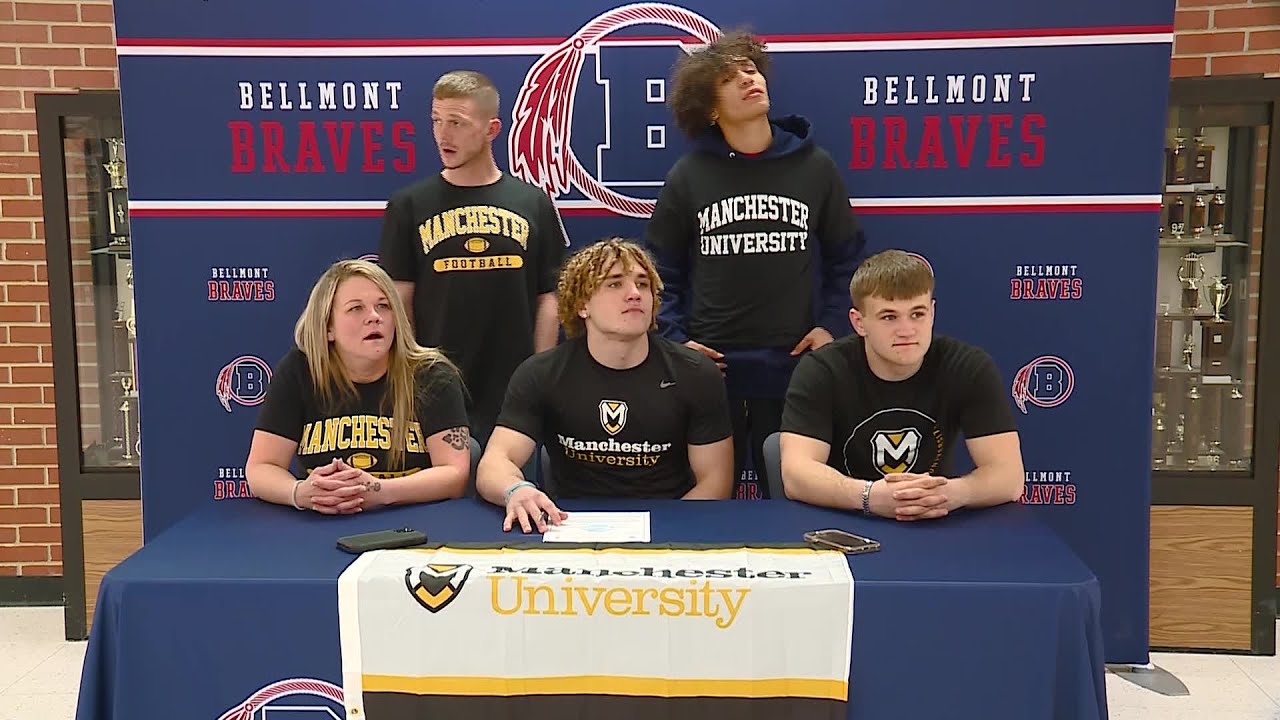 Bellmont's Isaac Bodkins full signing day interview with Manchester ...