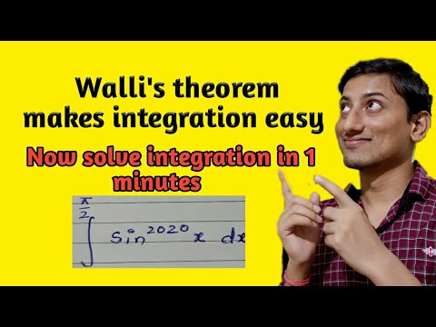 Walli's formula integration//wallis theorem integration//reduction ...