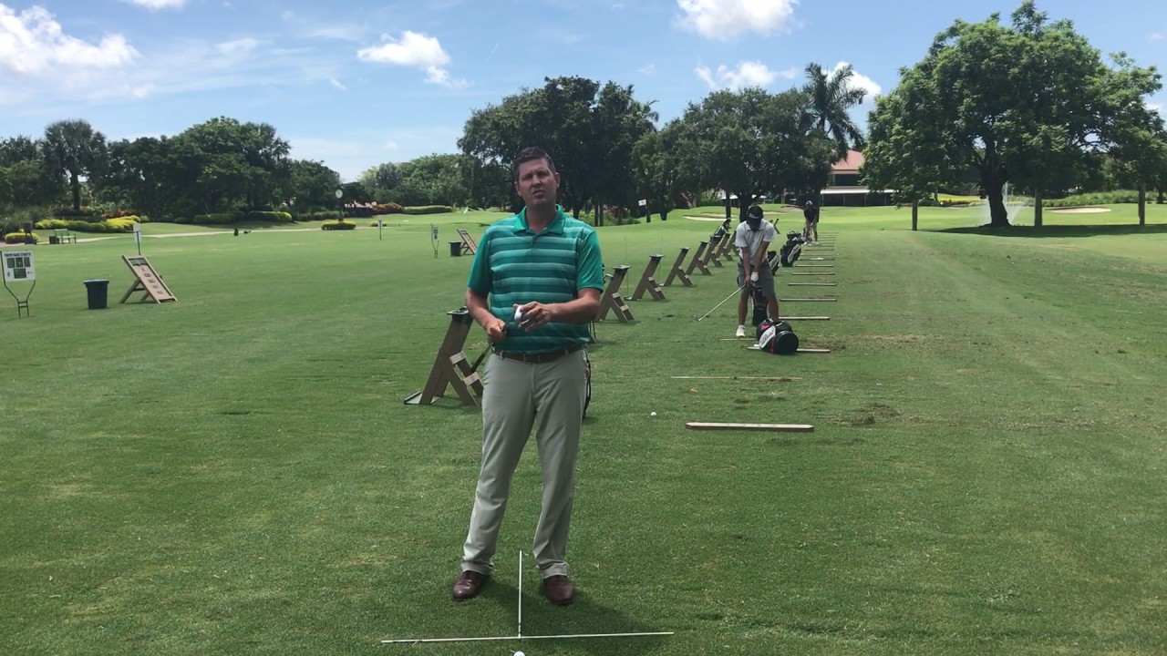 Golf Pro Tip: Alignment and Ball Position - YouTube