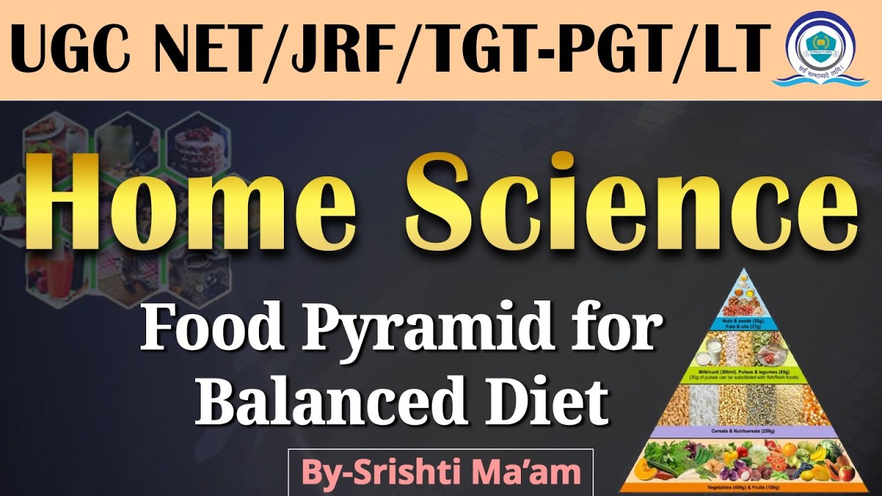Home science |Updated Food Pyramid for Balanced Diet & Guidelines 2024 ...