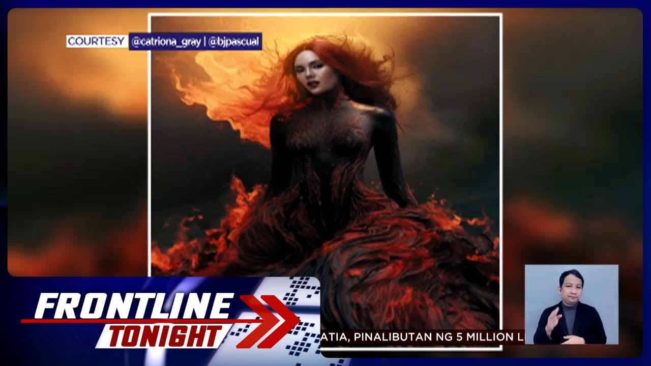 Catriona Gray, trending sa post niyang upgraded look ng kanyang 'Mayon ...