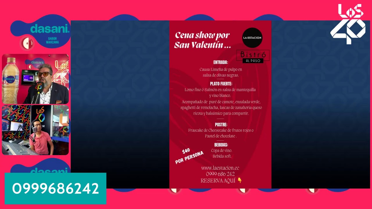 Jonathan Dávalos en LOS40 - YouTube