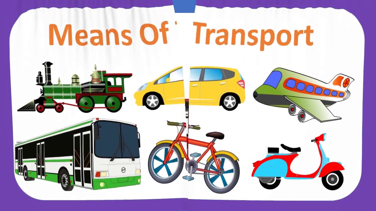 Flash Cards : Means Of Transport - YouTube