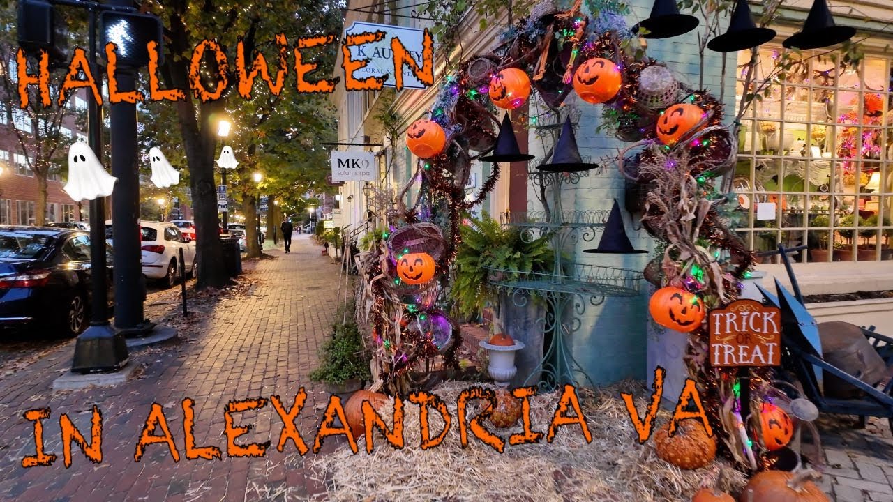 🇺🇸 4K Halloween 2024 🎃 Alexandria Halloween Bar Crawl 👻 Halloween ...