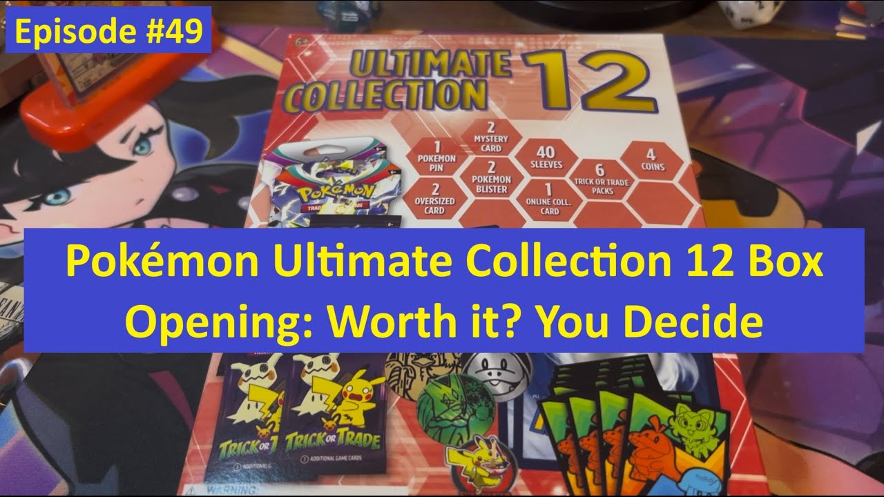 Pokémon Ultimate Collection 12 Box Opening: Worth it? - YouTube