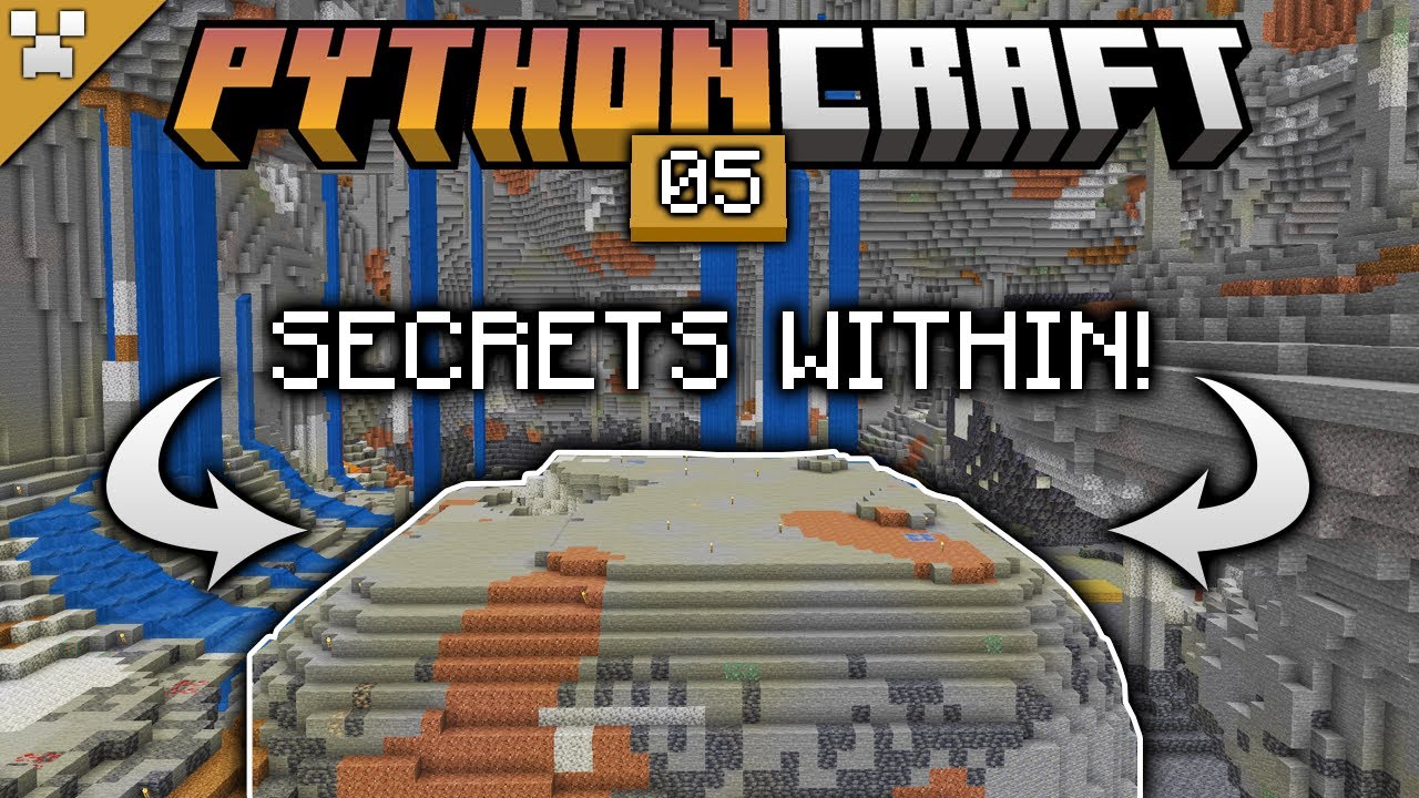 TRULY INSANE CAVES! | Pythoncraft Ep.5 (Minecraft Survival) - YouTube