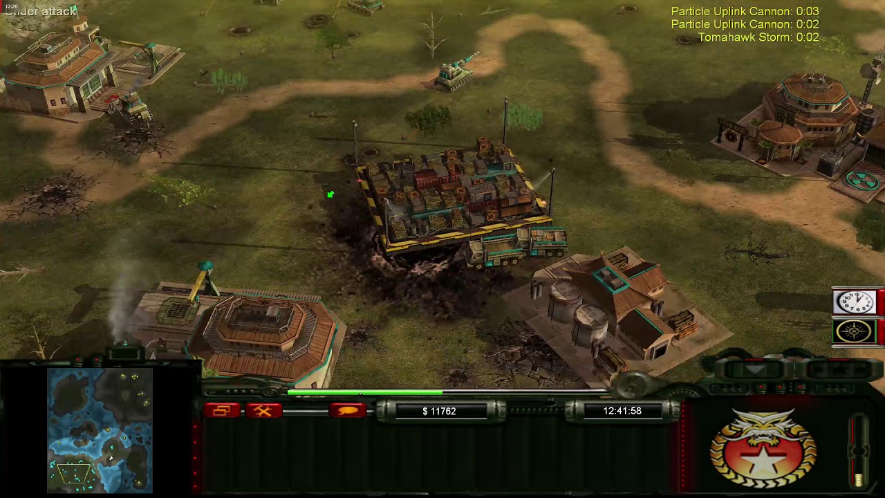 C&C Generals Contra 009 Nuke general vs Superweapon general[Hard](8 ...