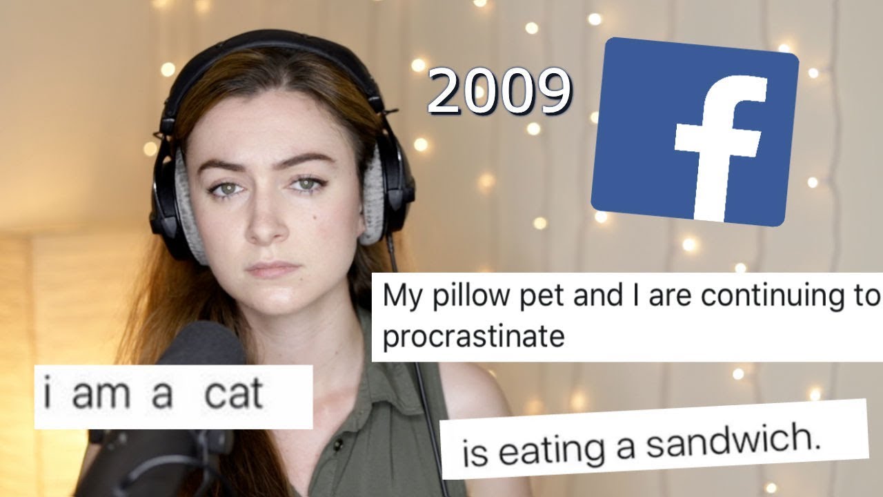 A song of old cringy Facebook statuses - YouTube