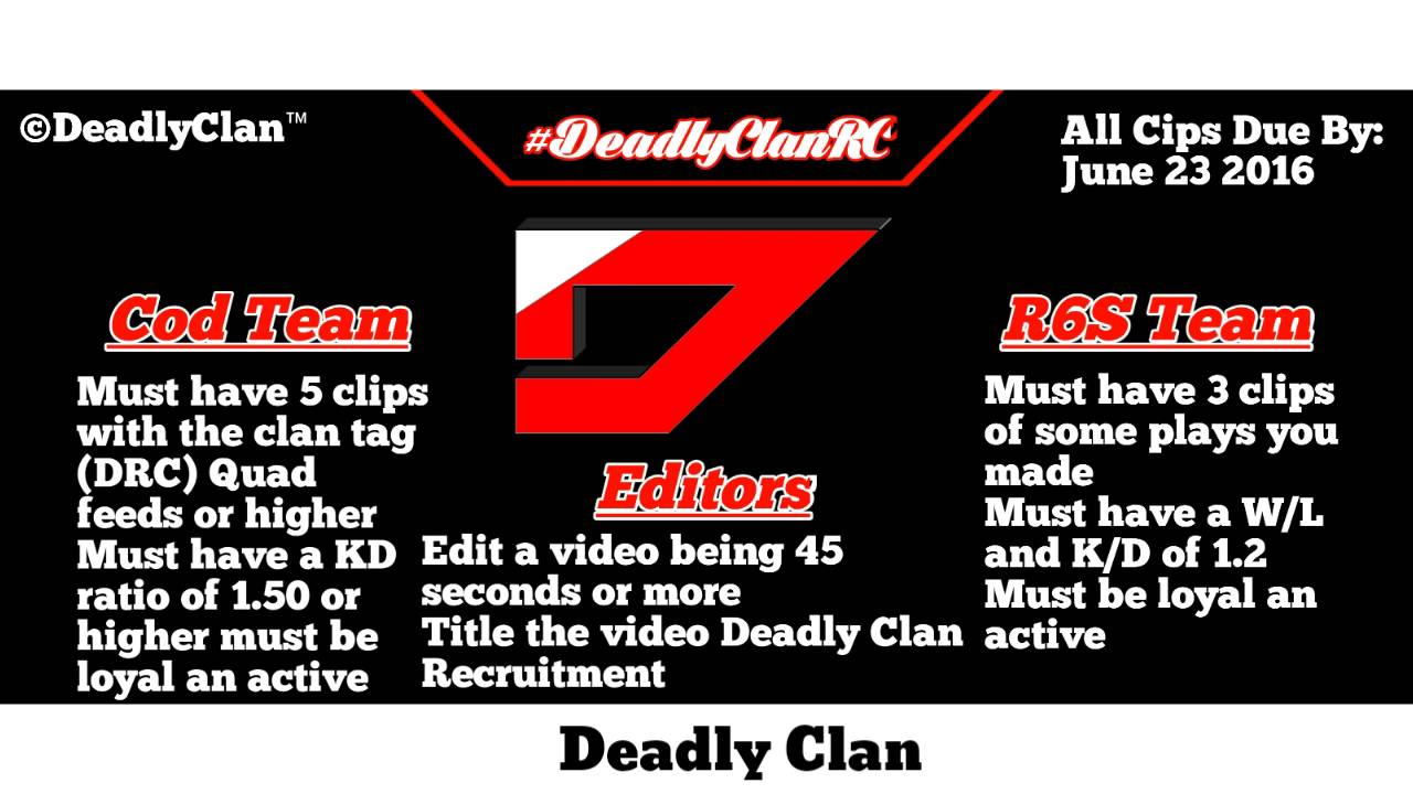 Deadly Clan RC - YouTube