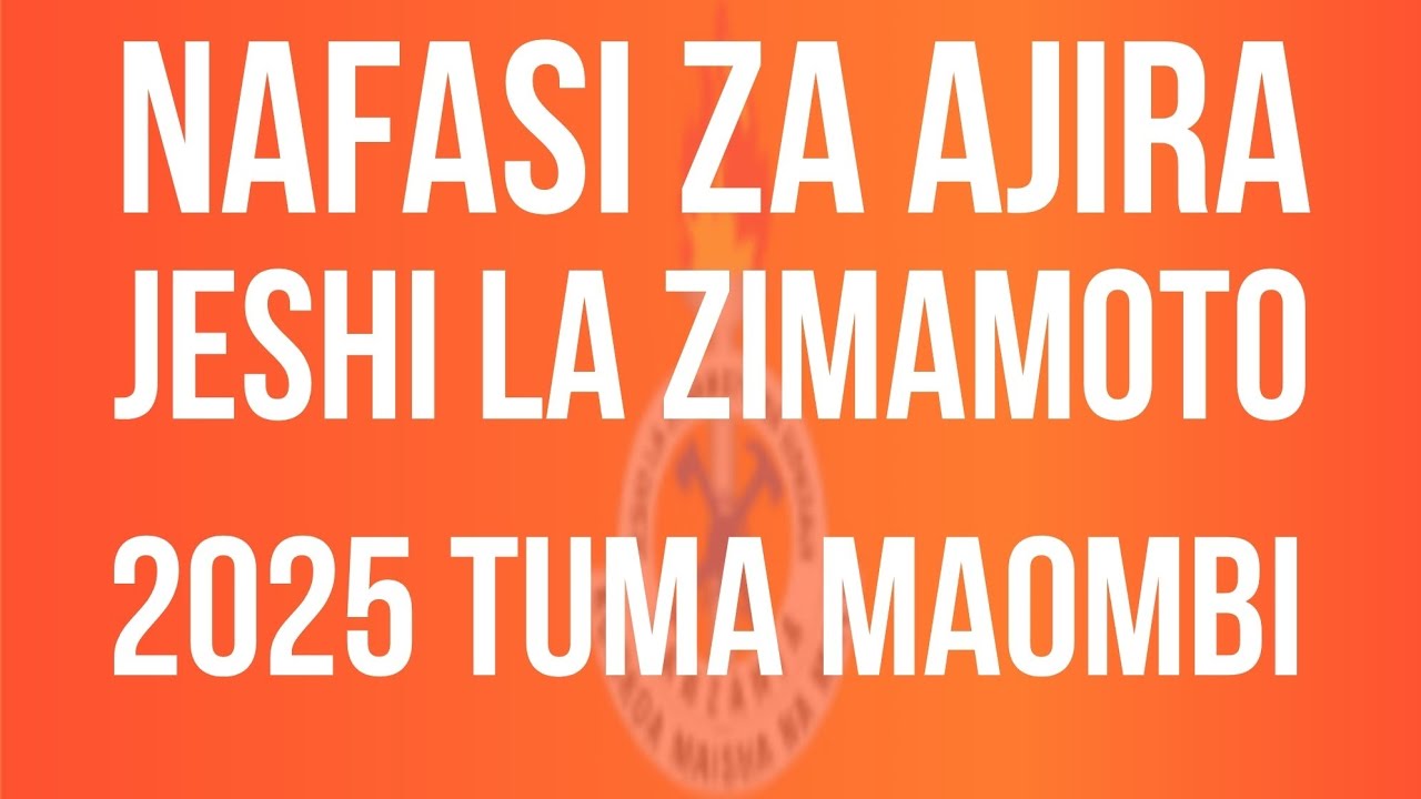 Ajira Mpya Jeshi la Zimamoto 2025 | Nafasi Zimetangazwa Rasmi – Tuma ...
