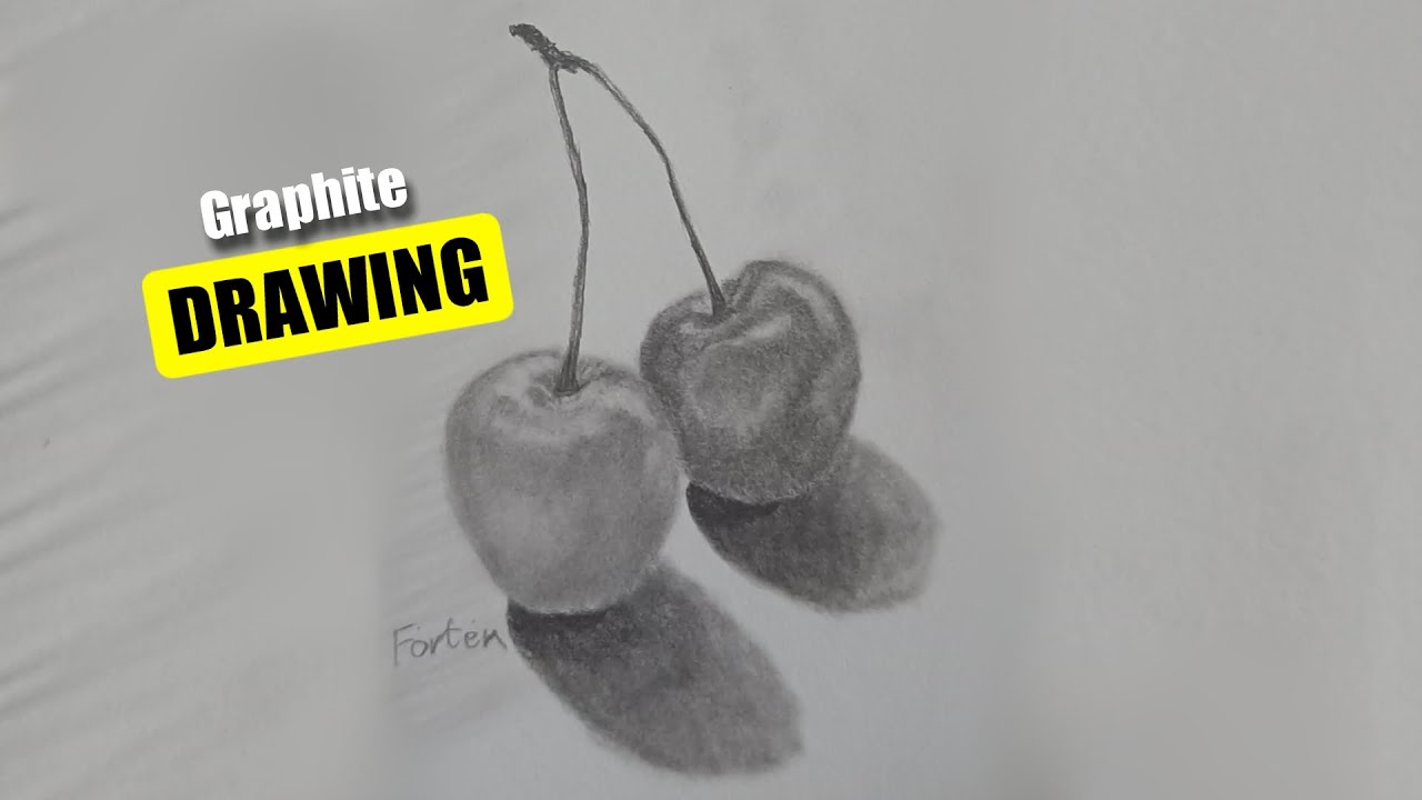 How to Draw CHERRIES | Realistic Drawing #art #realism #drawingideas ...