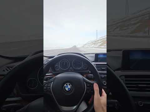 bmw f30 uzun yol kış snap
