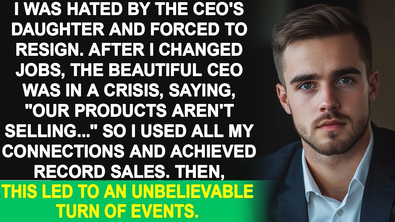 My boss hated me and forced me to resign, but I made record sales at my ...