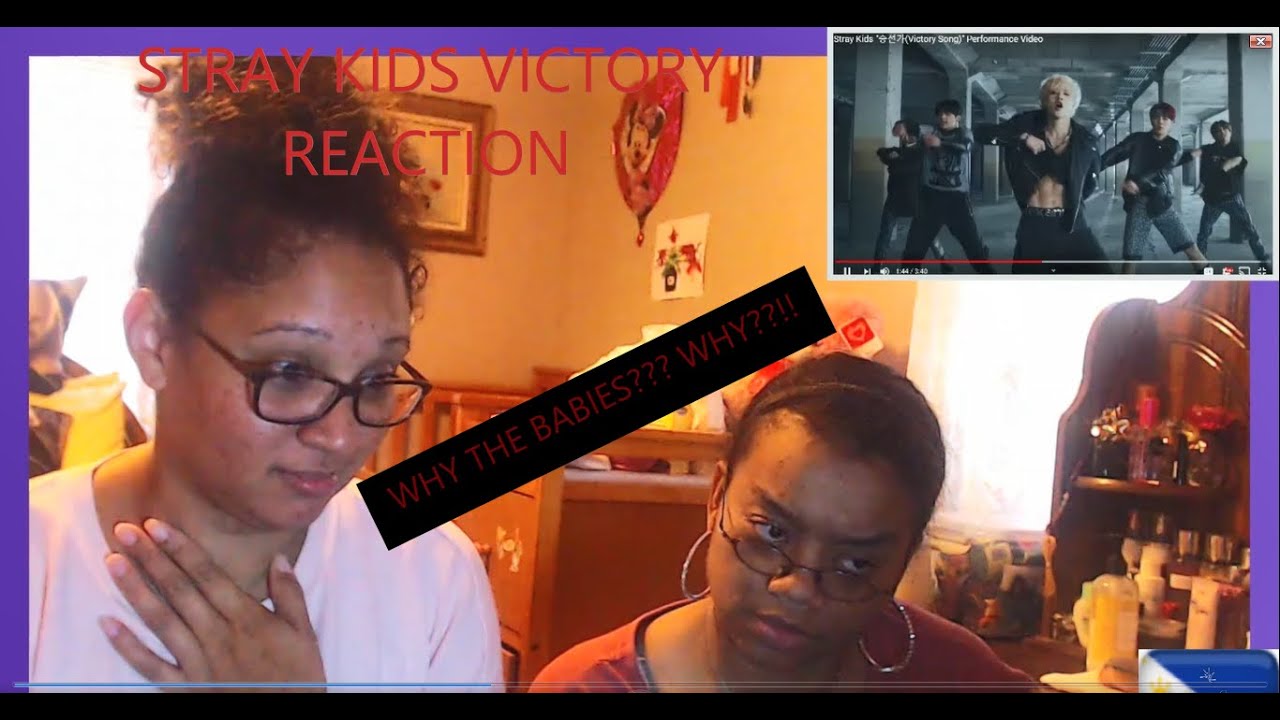 STRAY KIDS VICTORY REACTION (FIRST REACTION TO STRAY KIDS) - YouTube