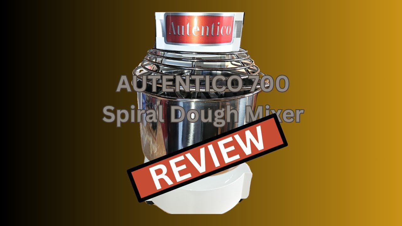 Autentico 700 Spiral Dough Mixer - YouTube