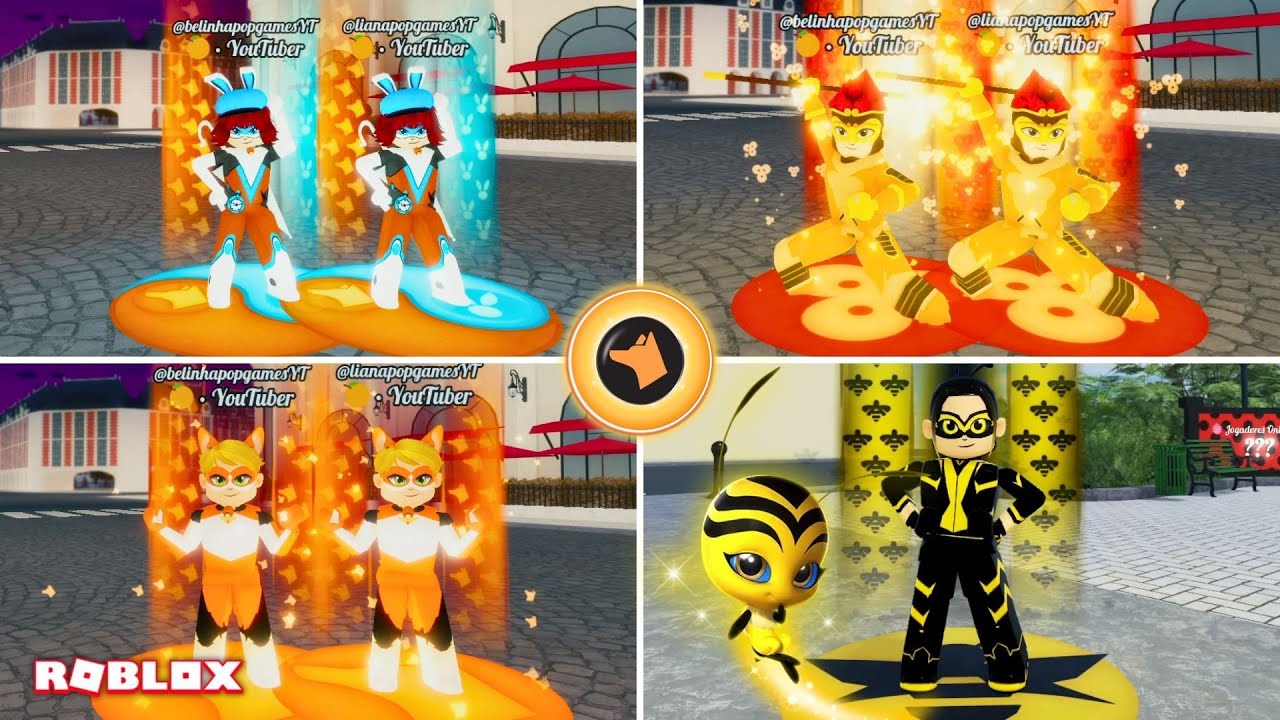 *INCRÍVEL*🦊🐝MAGIC JEWELS TRANSFORMAÇÕES!!! - Roblox - YouTube