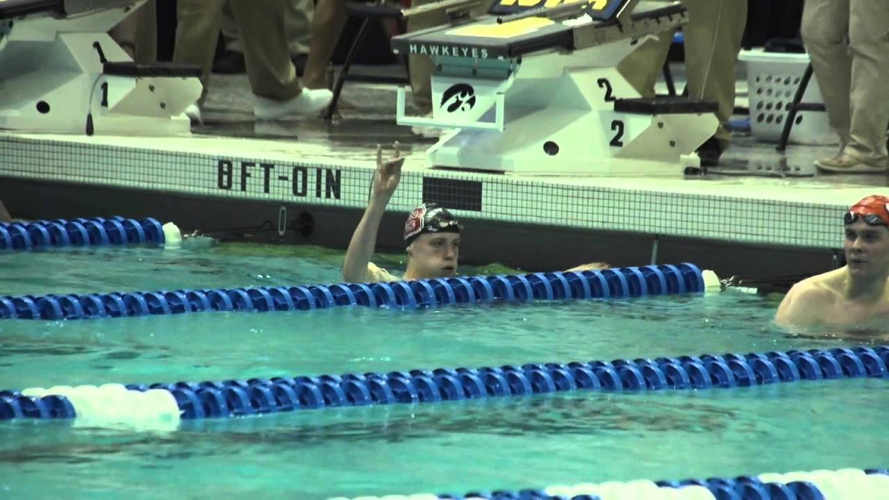Men's Swimming: Thursday NCAA Highlights - YouTube