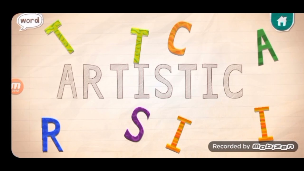 Endless Alphabet Artistic Walkthrough - YouTube