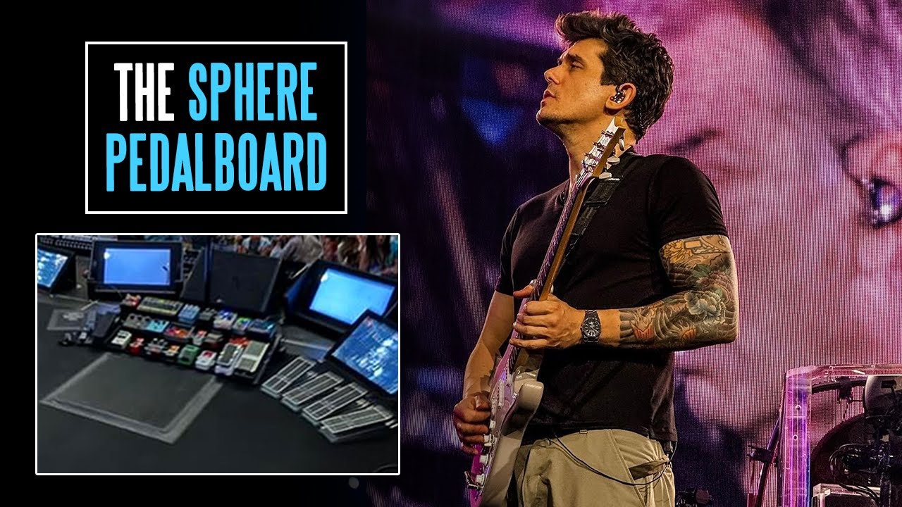 John Mayer's Pedalboard for Dead & Company's Sphere Residency - Full ...