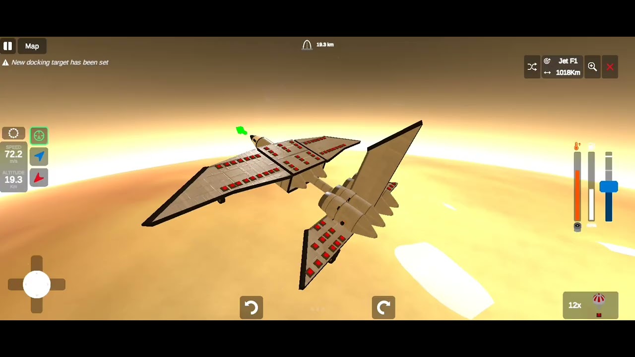 Ellipse Rocket Flight Simulator # Venus Test Flight - YouTube