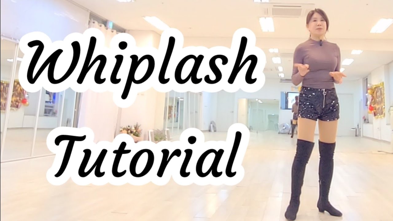 (쉬운 설명) #중급작품 (Tutorial ) Whiplash Linedance - YouTube