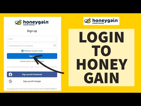 How to Login Honey Gain || Sign-In Honey Gain || 2022 - YouTube