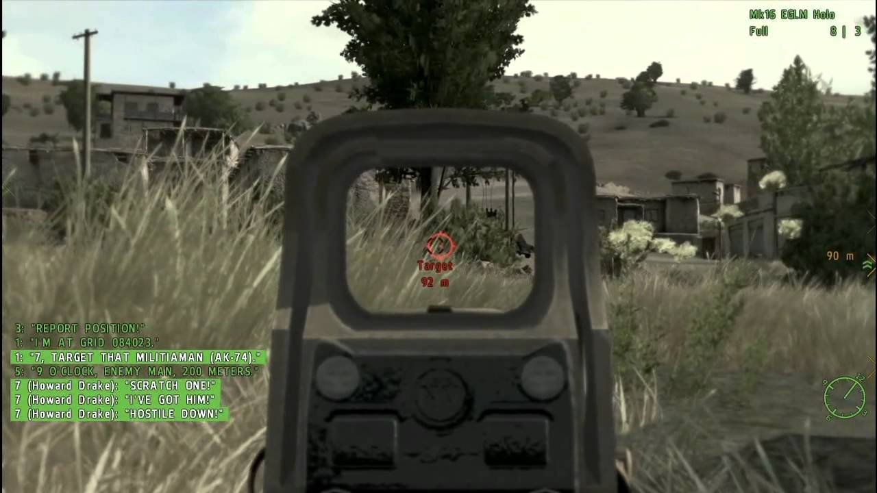 Arma 2 // Village Assault // [HD] High Graphics - YouTube