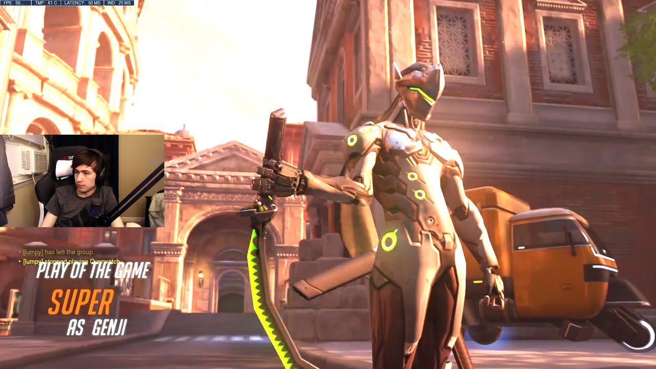 Super Pro Genji Gameplay - POTG! [ Overwatch 2 Beta ] - YouTube