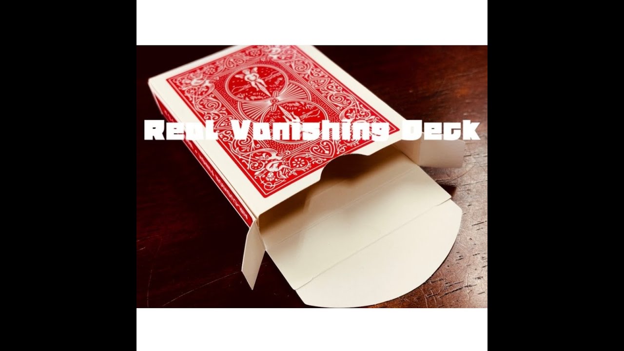 Real Vanishing Deck by Myung Joon / SEO MAGIC - YouTube
