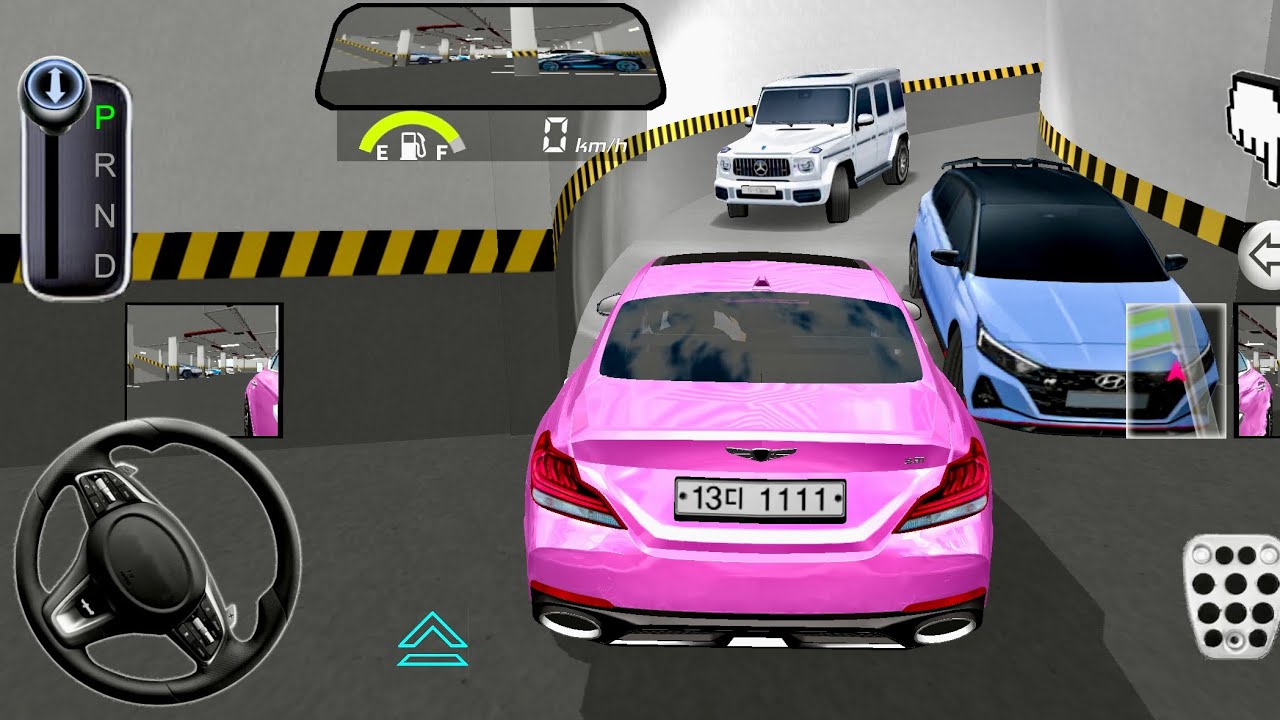New Pink Mercedes G-63 For Parking 3d Driving Class android game play ...