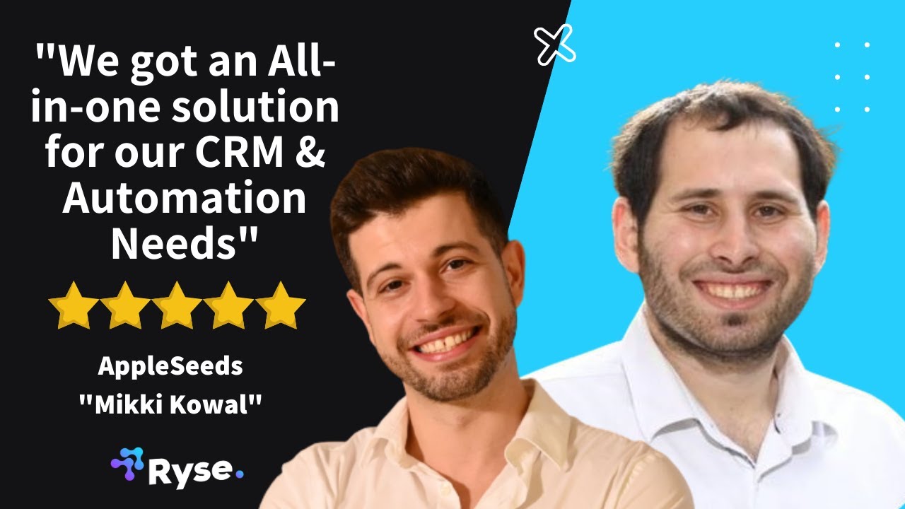 Mikki Kowal (AppleSeeds) - CRM and automation Case Study - YouTube