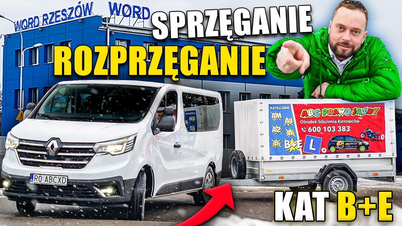 EGZAMINATOR TŁUMACZY - SPRZĘGANIE I ROZPRZĘGANIE PRZYCZEPY - ZESTAW ...