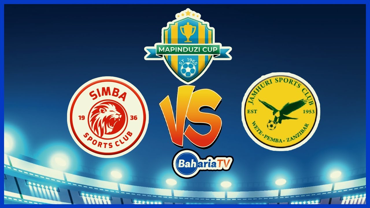 🔴# LIVE: SIMBA SC ( 1 ) vs ( 0 ) JAMHURI SC /ROBO FAINALI MAPINDUZI CUP ...