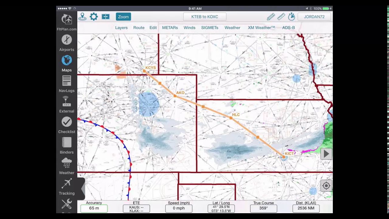 Filing Flight Plans Through FltPlan Go - YouTube