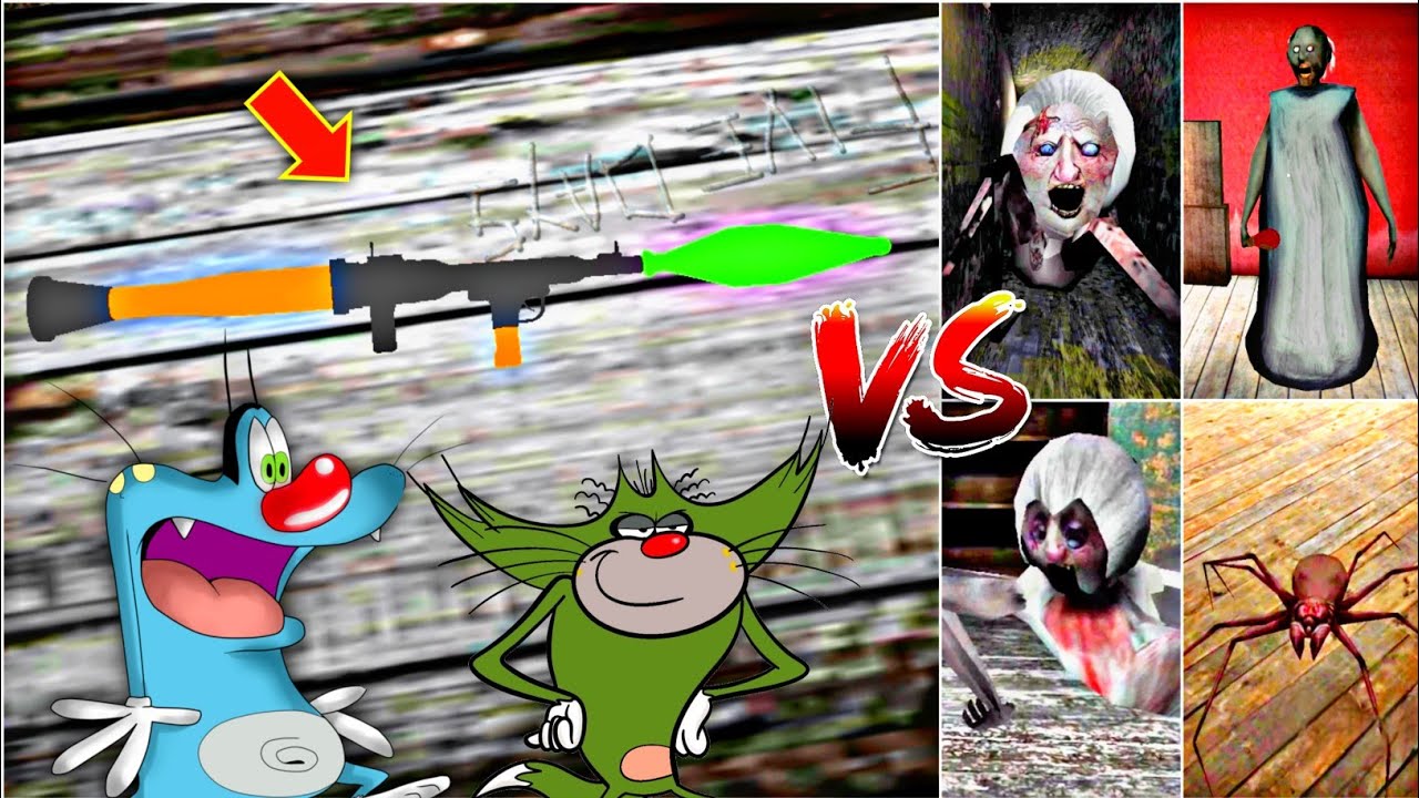 😱 New RPG Weapon in Granny 1.8 Gameplay With Oggy and Jack - YouTube