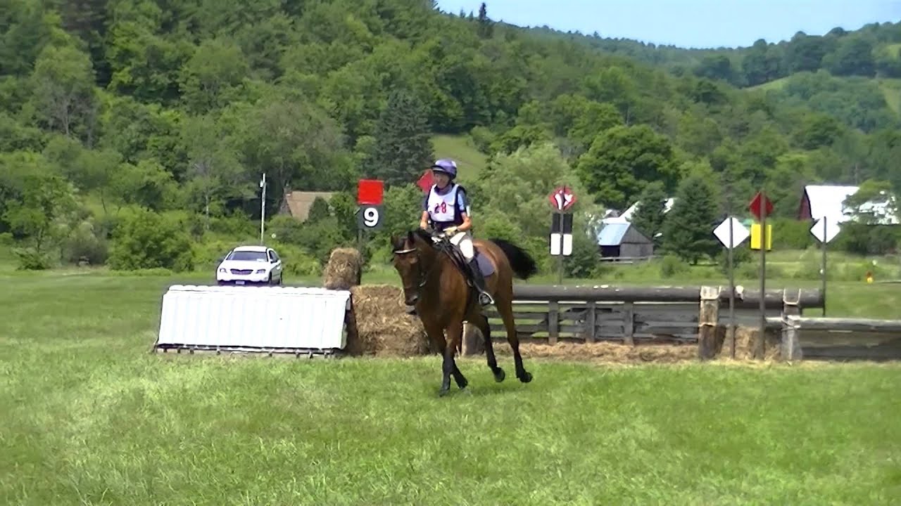 Jane Hamlin & Fernhill King Mustard XC OT - YouTube