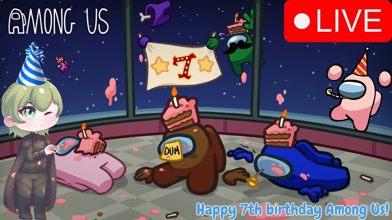 [日本/EN]Among Us [Steam] [regular/hide n seek] Among us’ 7th birthday ...