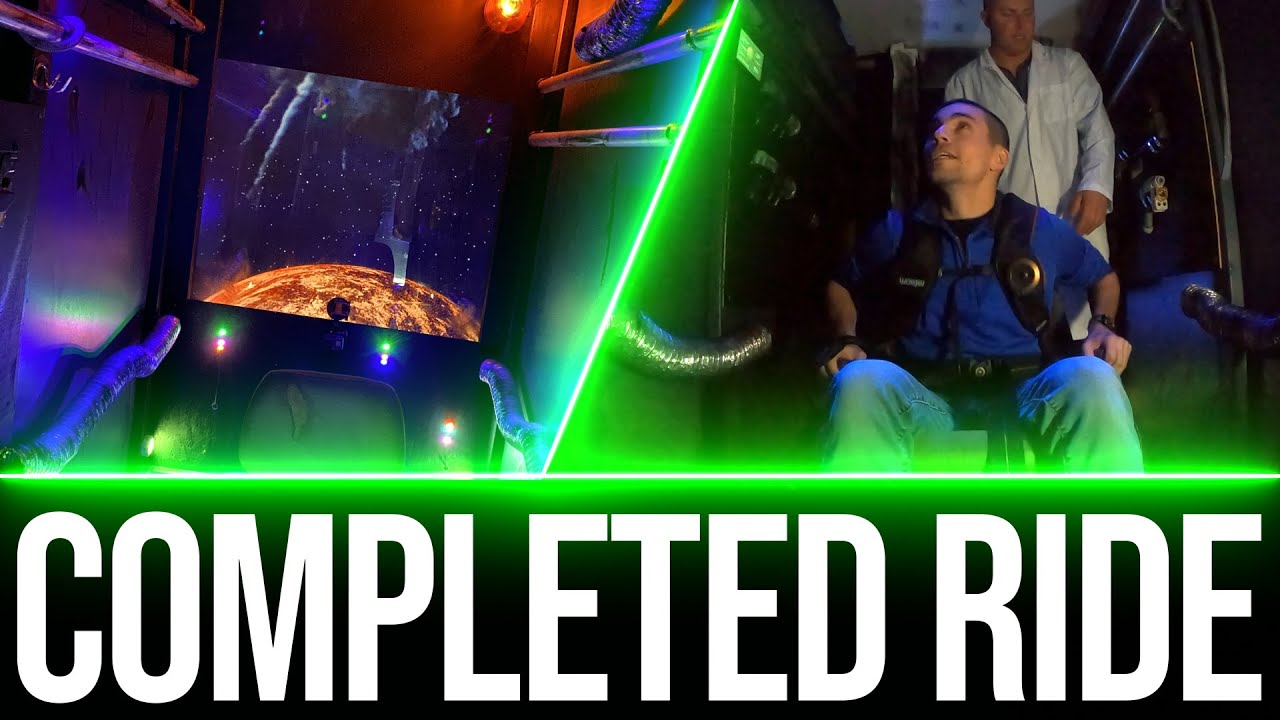 We Built a Theme Park Ride in my Basement! (1) - YouTube